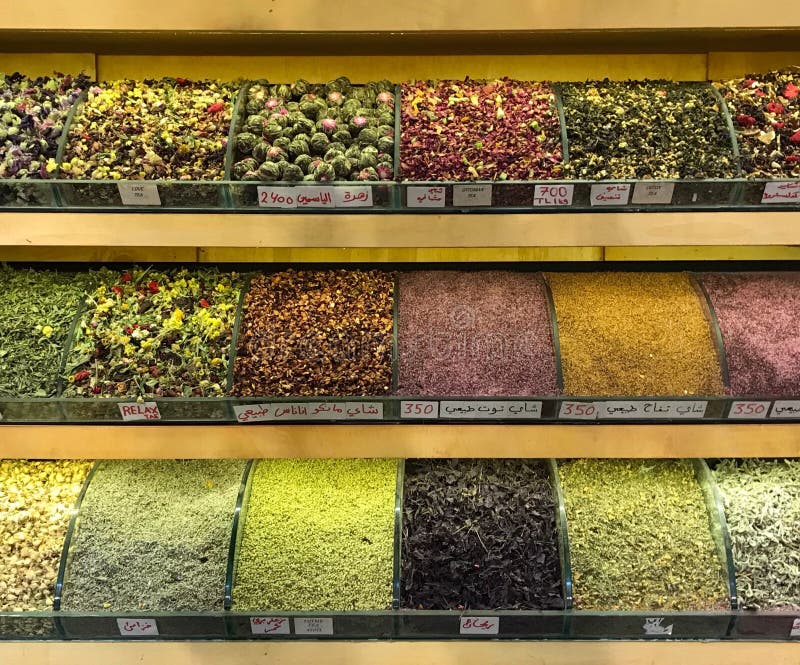 Turkish Herbal Tea stock image. Image of detox, ottoman - 262191675