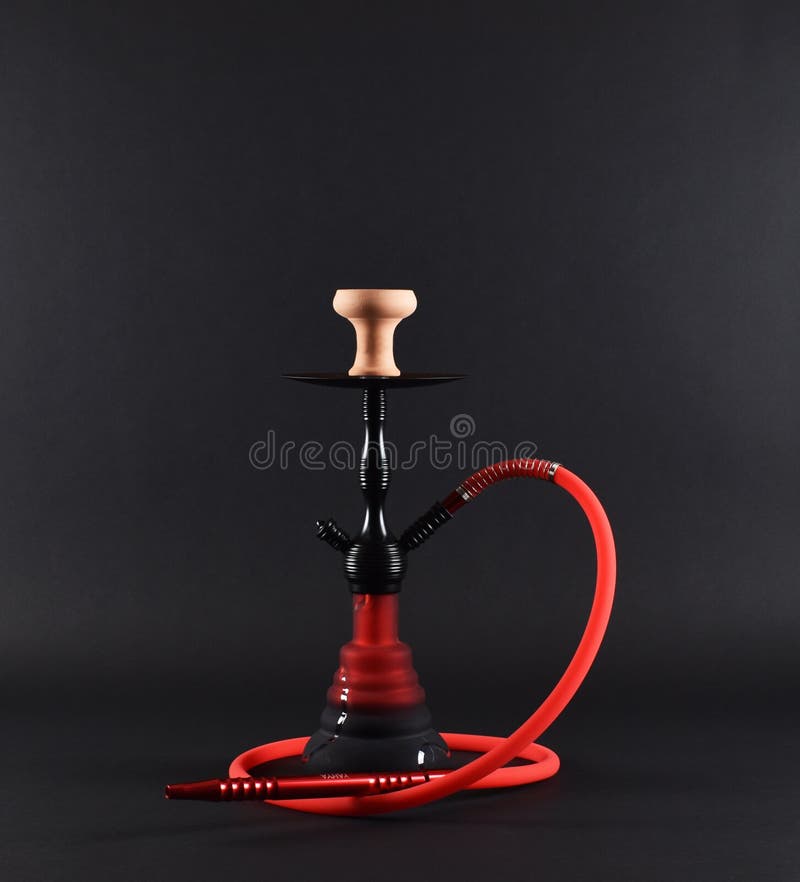 Turkish Hookah on Dark Background Stock Photo - Image of bowl, dark ...