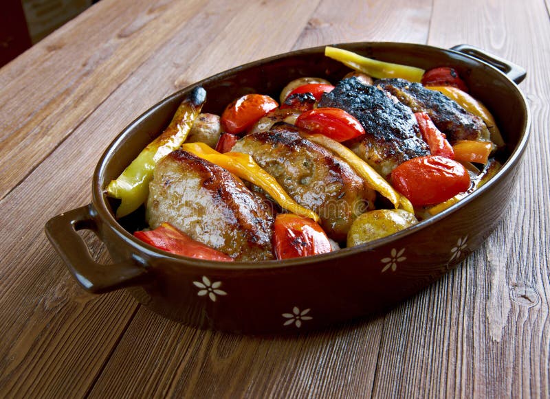 Izmir Kofte / Turkish Traditional Meatball. Hungry, Food.. Stock Photo ...