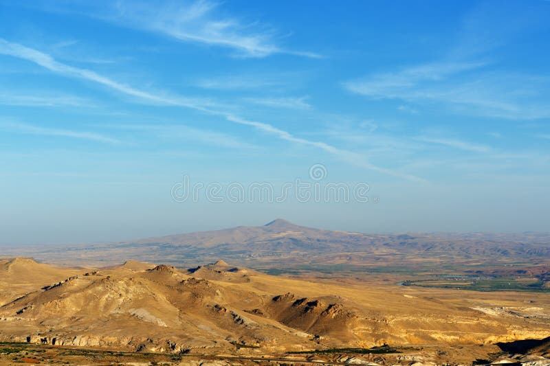 Turkish Landscape. Morning Over Cappadocia Stock Photo - Image of ...
