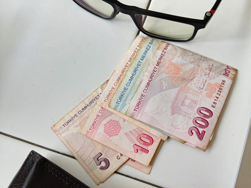 Turkish Lira Rising in Value Stock Photo - Image of send, turkish ...