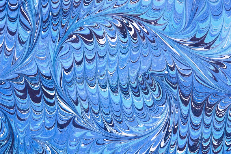 Traditional Turkish Marbled Paper Artwork Stock Photo - Image of design ...