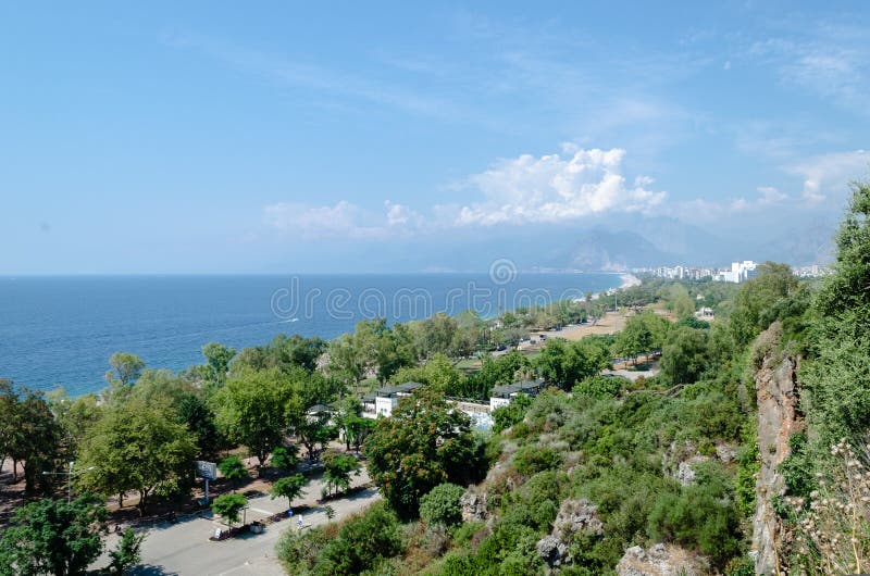 Turkish Mediterranean Coast Stock Photo - Image of coast, beach: 86540910