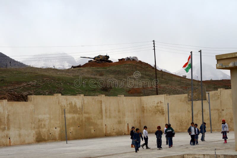 Turkish Military Outpost editorial stock photo. Image of kurdistan ...