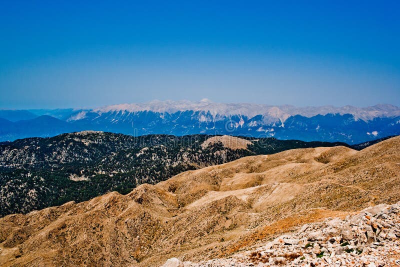 Turkish mountains stock image. Image of panorama, foliage - 21117913