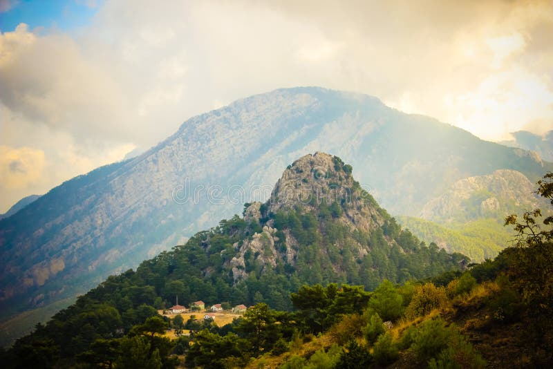 Turkish Mountains stock photo. Image of cloud, open, activity - 27076636