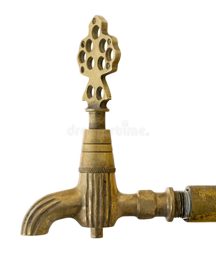 Turkish Ottoman Style Antique Ablution Tap Stock Image - Image of retro ...