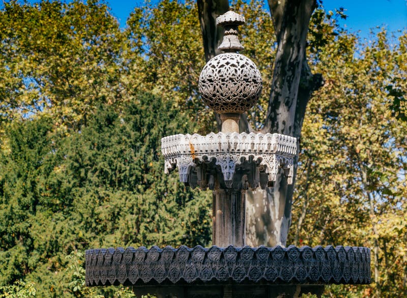 Turkish Ottoman Style Antique Drinking Water Fountain Stock Image ...