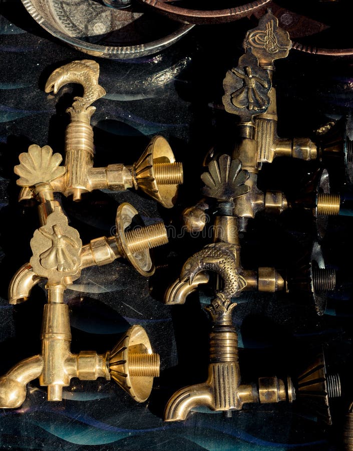 Turkish Ottoman Style Water Taps Stock Image - Image of traditional ...