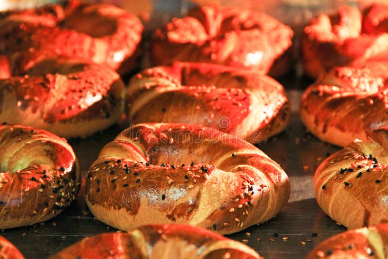 Turkish Owen Product Pastry Pogaca Stock Image - Image of flaky, food ...