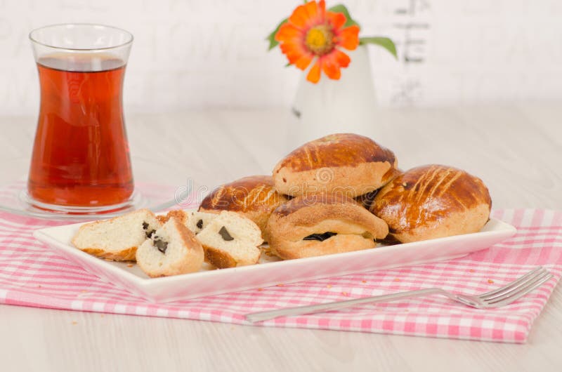 Turkish Pastry from Turkish Cuisine Stock Photo - Image of butter ...