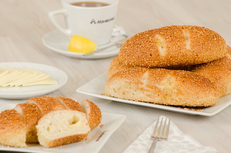 Turkish Pastry from Turkish Cuisine Stock Photo - Image of borek, lokma ...