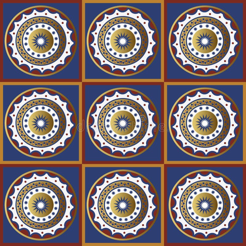 Turkish pattern 1 stock vector. Illustration of abstract - 58036222