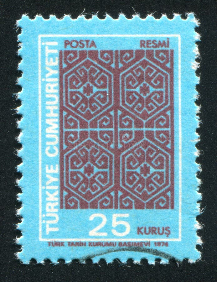 Turkish pattern editorial image. Image of postage, arabian - 233308720