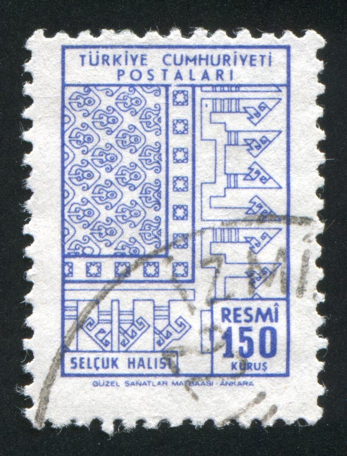 Turkish pattern editorial image. Image of philately - 233309120