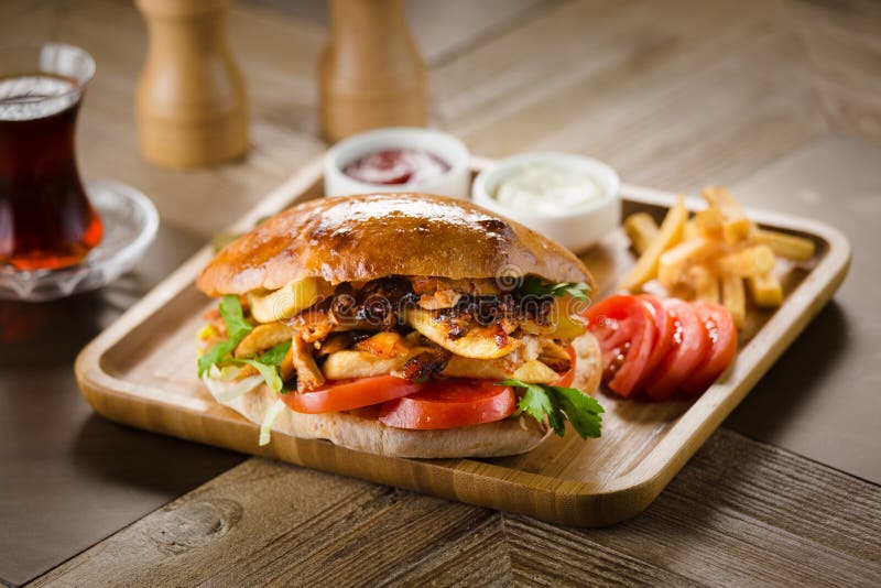 Turkish Bun, Tombik for Making a Traditional Duner Tombik Doner ...