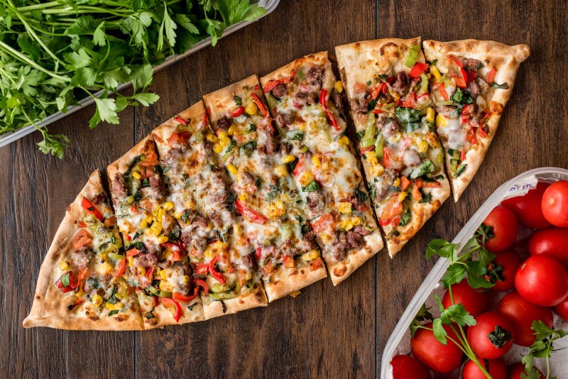 Special Ramadan pide stock photo. Image of appetizer, loaf - 6275280