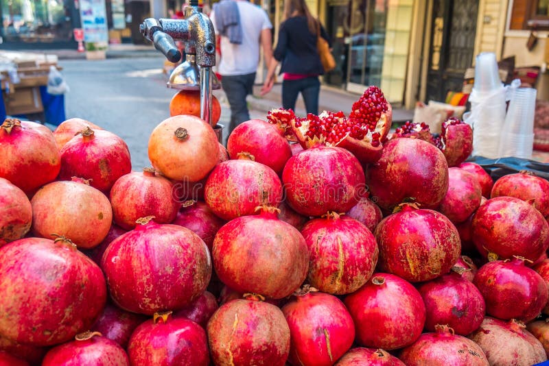 Turkish pomegranate juice stock image. Image of pomegranate - 36913959