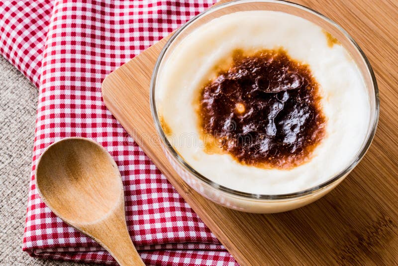 Turkish Rice Pudding Sutlac Stock Photo - Image of baked, creamy: 88002274