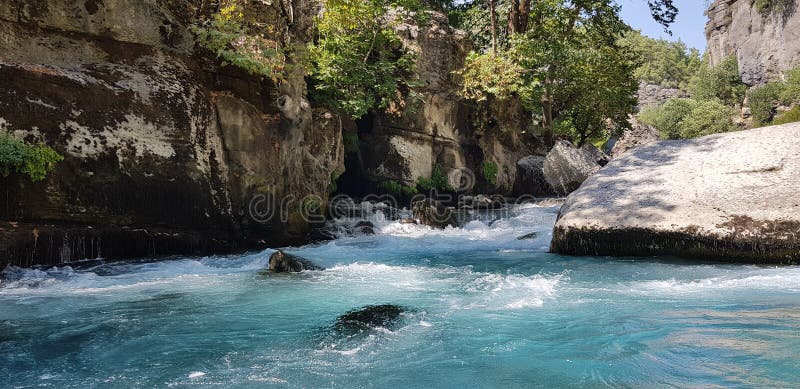 Turkish River Water Crystal Clear Stock Photo - Image of turkish ...