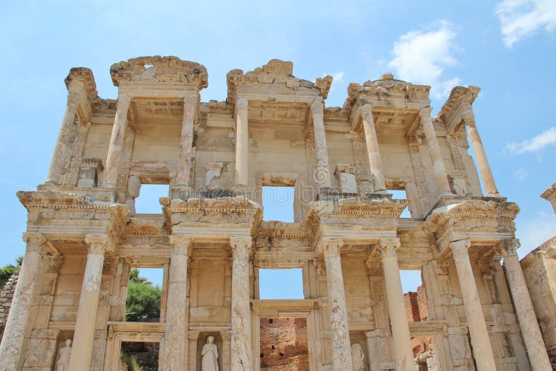 Turkish Ruins stock photo. Image of white, wall, ephesus - 72858448