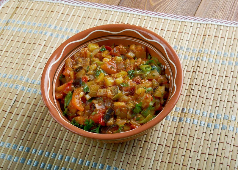 Turkish saksuka stock photo. Image of eggs, zucchini - 58063178