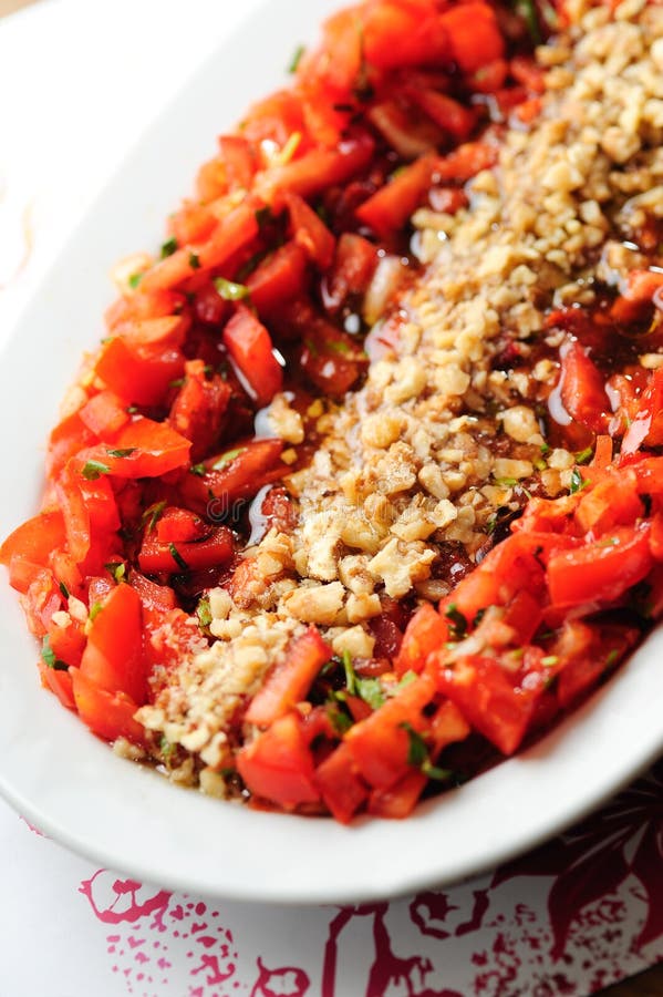 Turkish salad stock photo. Image of vegetarian, cuisine - 26829912