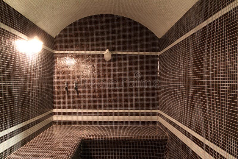 The Turkish sauna hammam stock image. Image of ceramic - 69568601