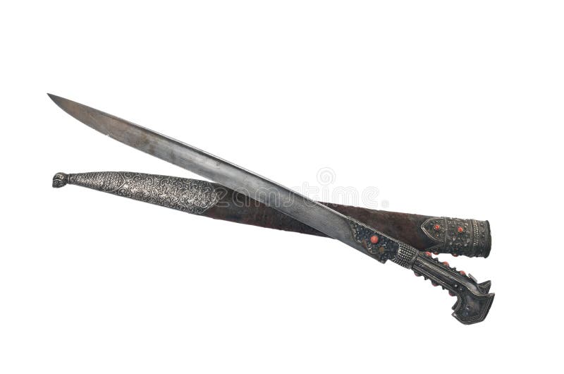 Turkish Scimitar with Scabbard, with Ornaments and Corals, 18-19th ...