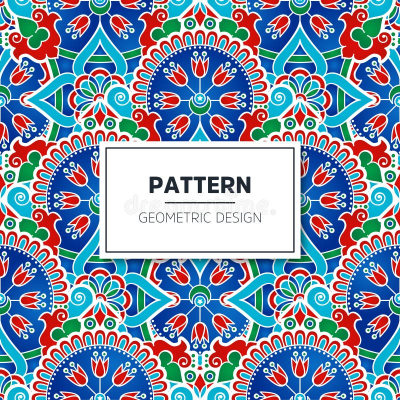 Turkish seamless pattern stock vector. Illustration of damask - 115267390