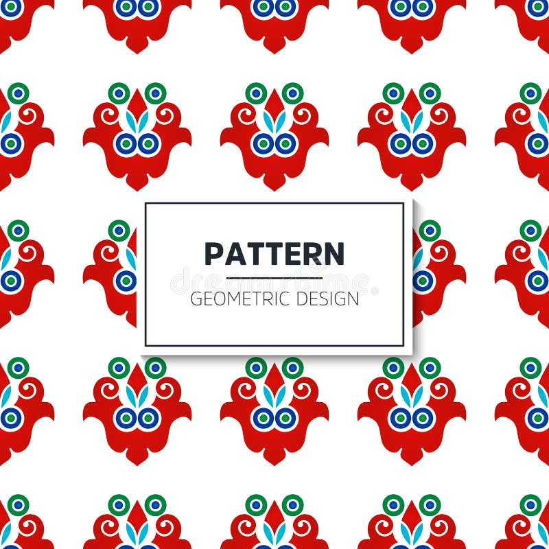 Turkish seamless pattern stock vector. Illustration of elegant - 115268258