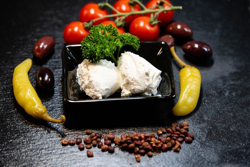 Turkish sheep cheese stock image. Image of cheeps, feta - 302425701