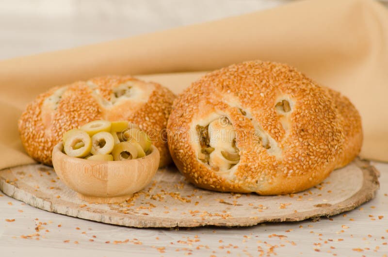 Turkish Simit from Turkish Cuisine Stock Photo - Image of donut ...