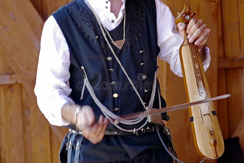 Saz Baglama Traditional Turkish Music Instrument I Stock Photo - Image ...