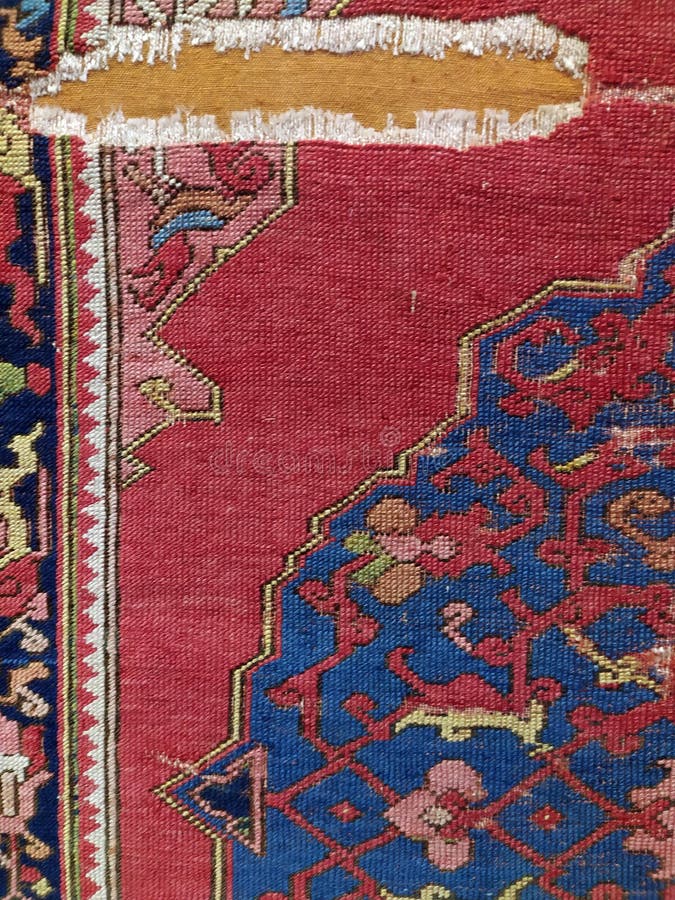 Turkish Style Carpet Texture Unique Design Stock Photo - Image of asian ...