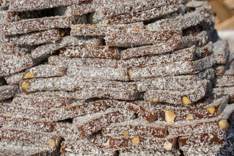 Fruit Dried Pulp As Snack Food Stock Photo - Image of delicious ...