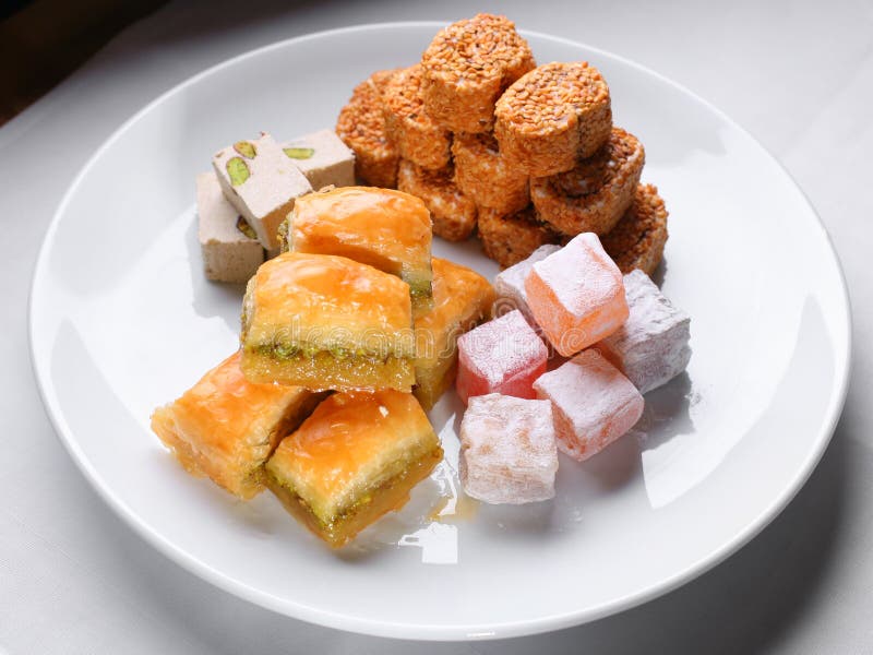 Turkish sweet stock image. Image of sugar, flour, meal - 7762149