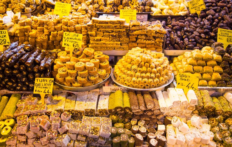 Turkish Sweets stock photo. Image of istanbul, confection - 29843934