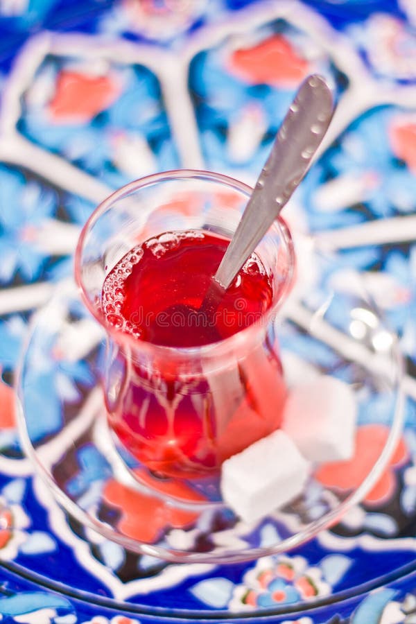Turkish tea stock image. Image of food, focus, differential - 18755945
