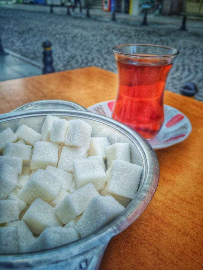 Turkish tea stock image. Image of istanbul, tourist, sugar - 79475977