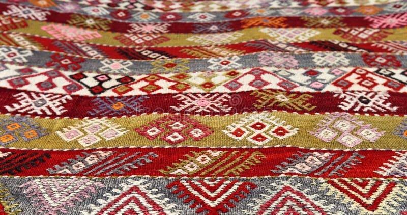 Turkish Textile Sale at the Grand Bazaar in Istanbul, Turkey Stock ...