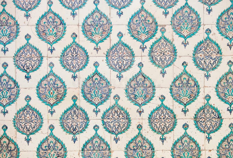 Turkish Tile stock image. Image of turkish, ornate, floral - 37707287
