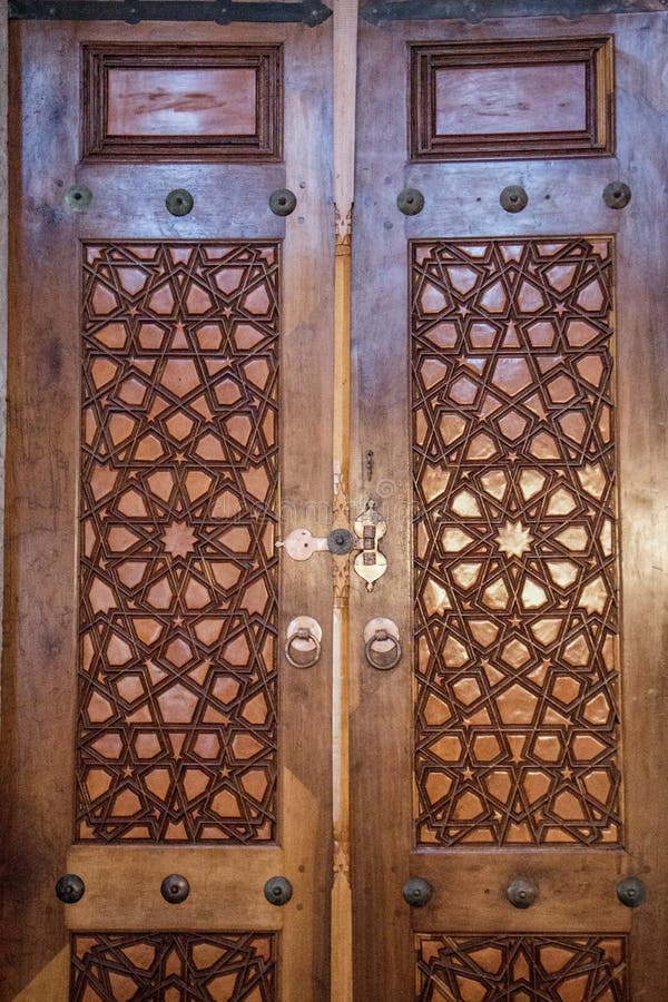 Turkish Traditional Door Architecture Stock Image - Image of historical ...