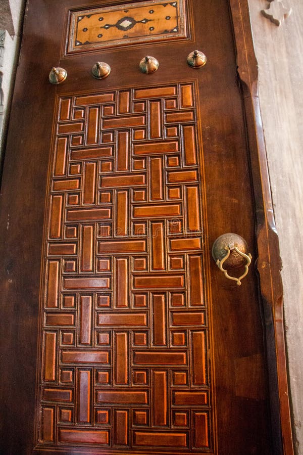 Turkish Traditional Door Architecture Stock Photo - Image of ...