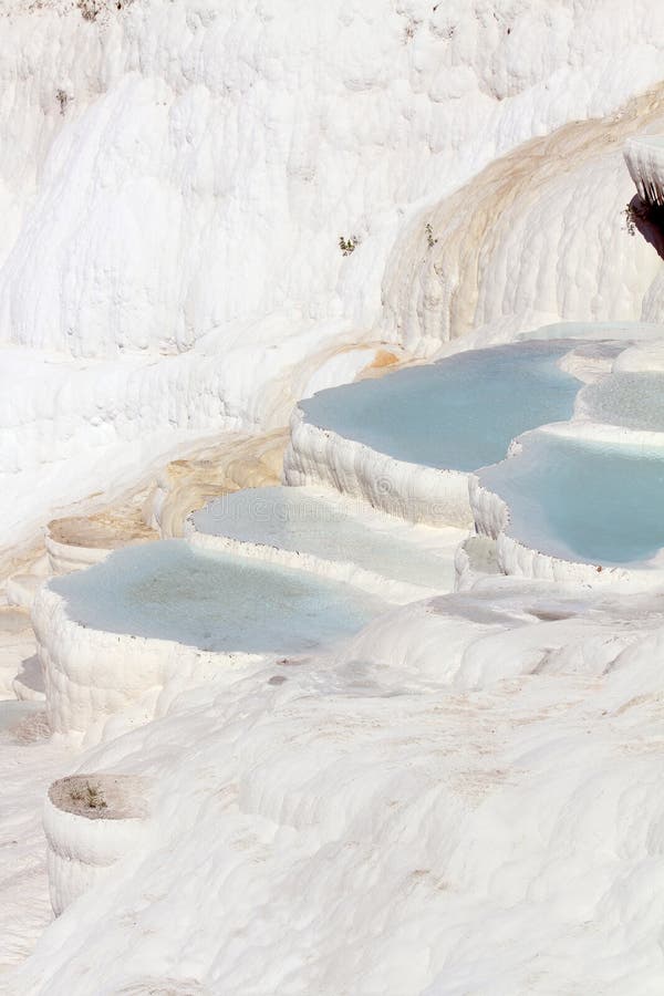 Turkish Travertines stock photo. Image of rock, geological - 39145544