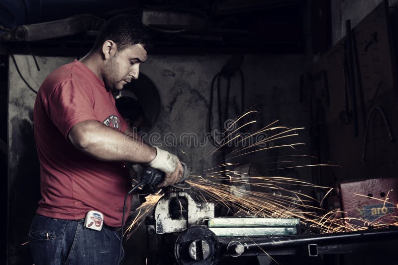 Turkish Worker in Restaurant Editorial Stock Photo - Image of ...