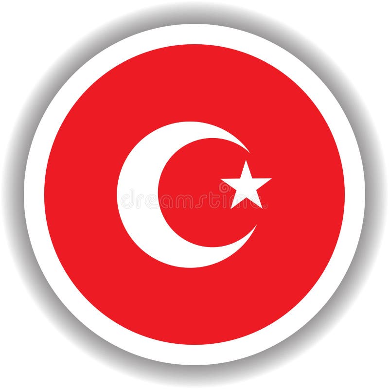 3D Flag of Turkiye on Ribbon Stock Vector - Illustration of design ...