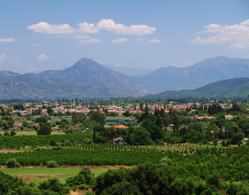 Turks Landschap, Turkije stock afbeelding. Image of nave - 10075551