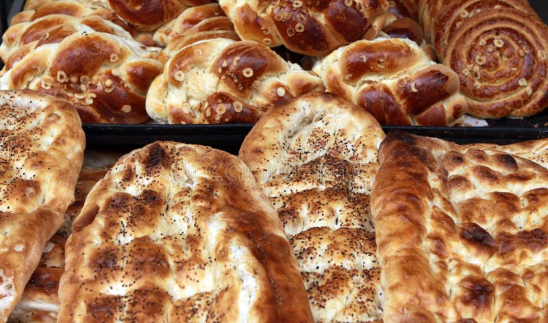 Turks Banketbakkerswerk, Smakelijke Pogaca Turkse Gebakjes; Pogaca ...