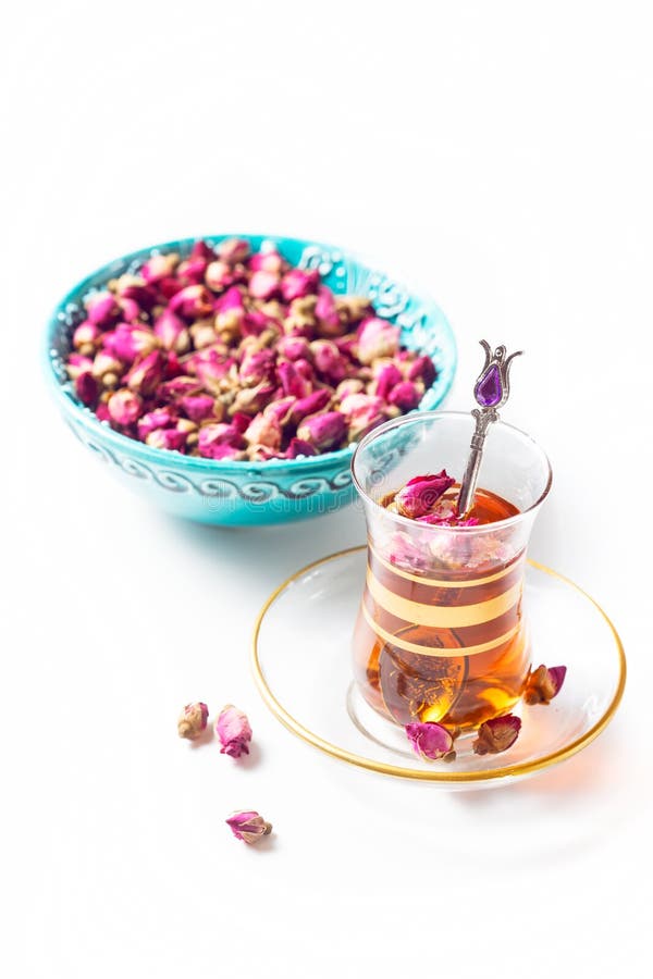 Turkse Thee in Traditionele Glazen Stock Foto - Image of gastronomisch ...